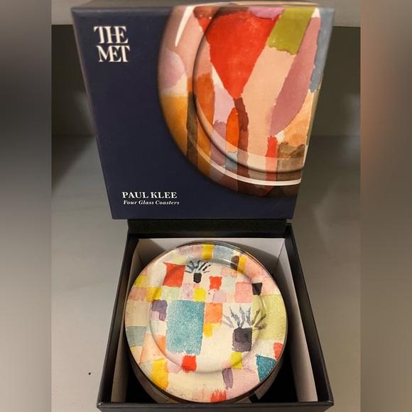 The Met | Accents | New The Met Paul Klee Four Glass Coasters | Poshmark